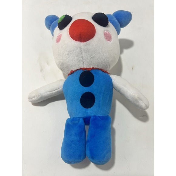 Toys | Piggy Roblox Clowny Plush 1 White Blue Mini Toon Stuffed Animal ...